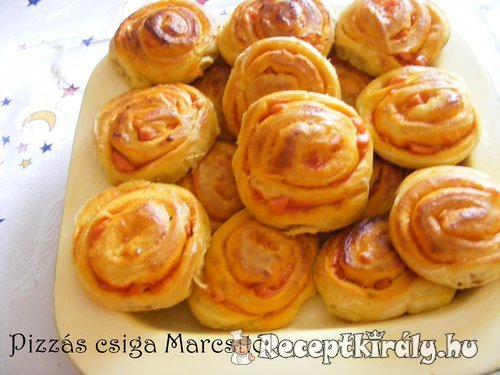 Pizzás csiga II | Receptkirály.hu