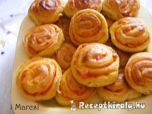 Pizzás csiga II | Receptkirály.hu
